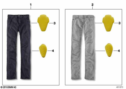 MAX BMW Motorcycles - JEANS FIVEPOCKET MENS - 2017