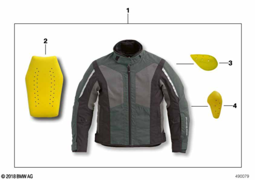 MAX BMW Motorcycles - JACKET AIRSHELL MENS - 2019 LIMITED
