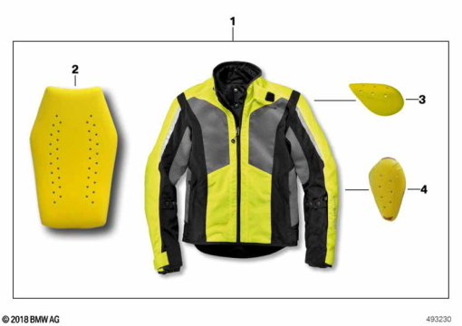 MAX BMW Motorcycles - JACKET AIRSHELL MEN´S - 2017