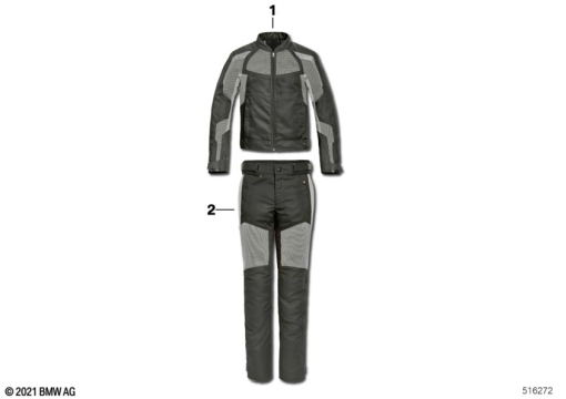MAX BMW Motorcycles - SUIT AIRFLOW MEN - 2021