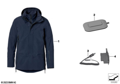 MAX BMW Motorcycles - JACKET TOKYO CONNECT MEN¿S - 2023